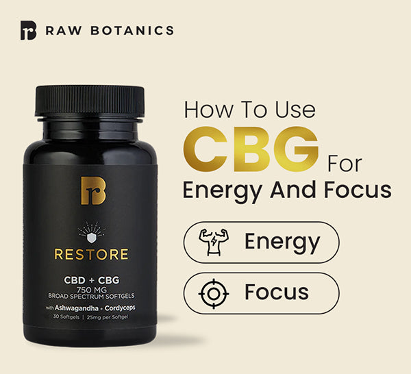 How to Use CBG to Boost Energy and Enhance Focus- TRBC